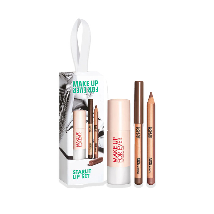 MAKE UP FOR EVER MINI ARTIST COLOR LIP PENCILS & SUPER BOOST GLOSS TRIO ...